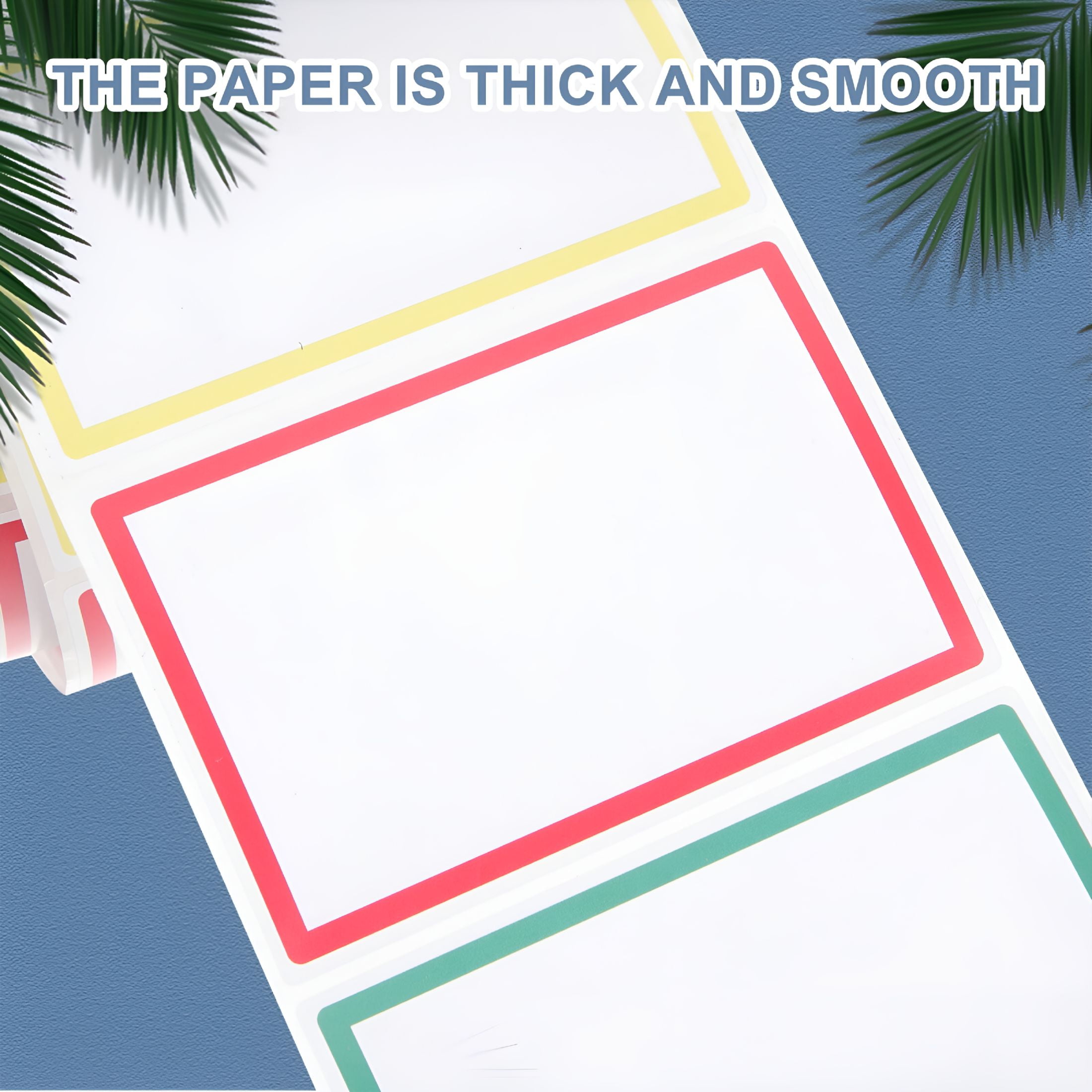 CCOCC Dry Erase Labels 2 Rolls Of Name Label Tags Colors Name Tags Self ...