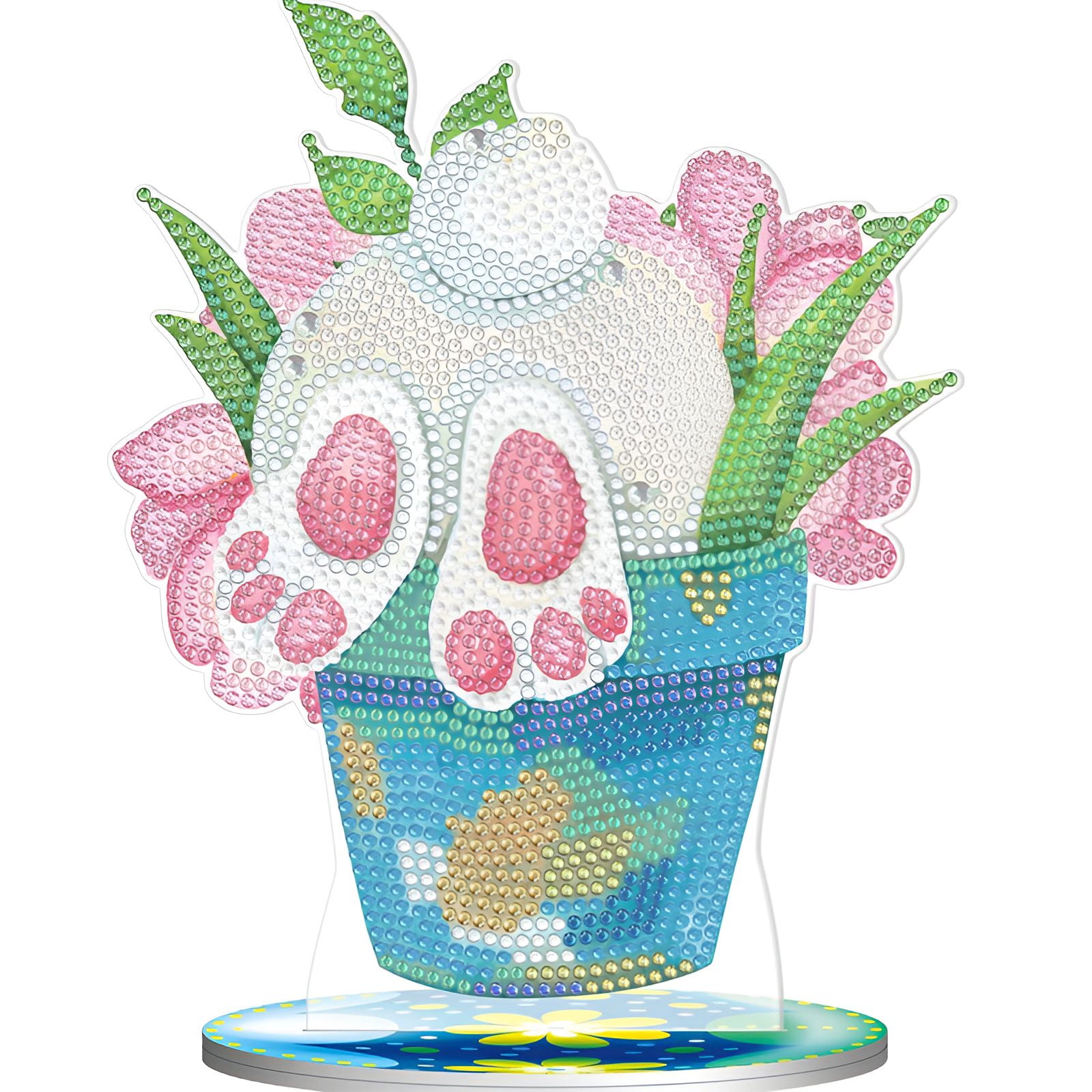 CCOCC Easter Diamond Art,Floral Details Diamond Art Painting Kit,Stable ...