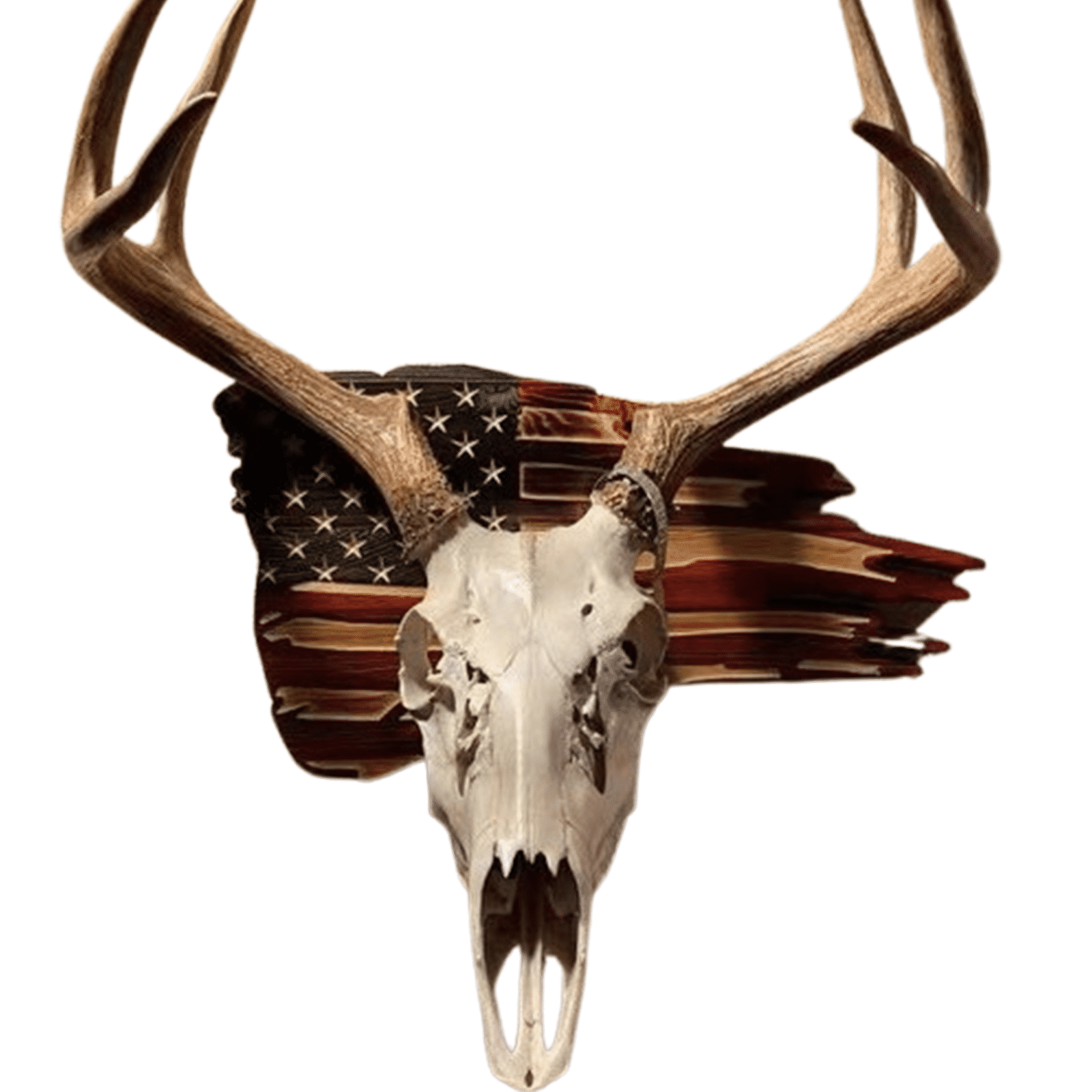 CCOCC European Mount Skull Hanger Vintage Wood Style Skull Hooker ...
