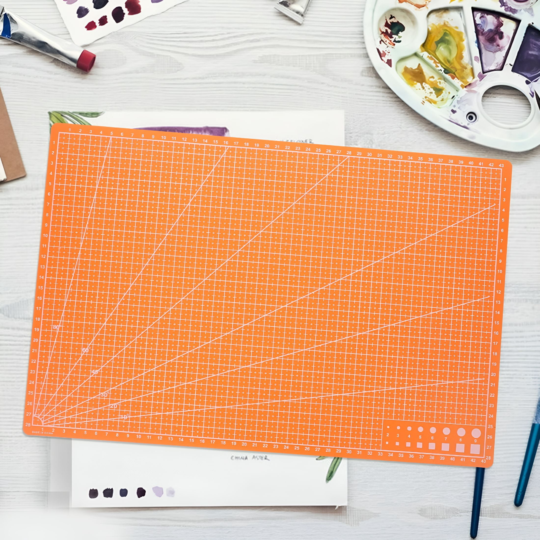 CCOCC Extra Large Dualsided Self Healing Cutting Mat for DIY Crafts and ...