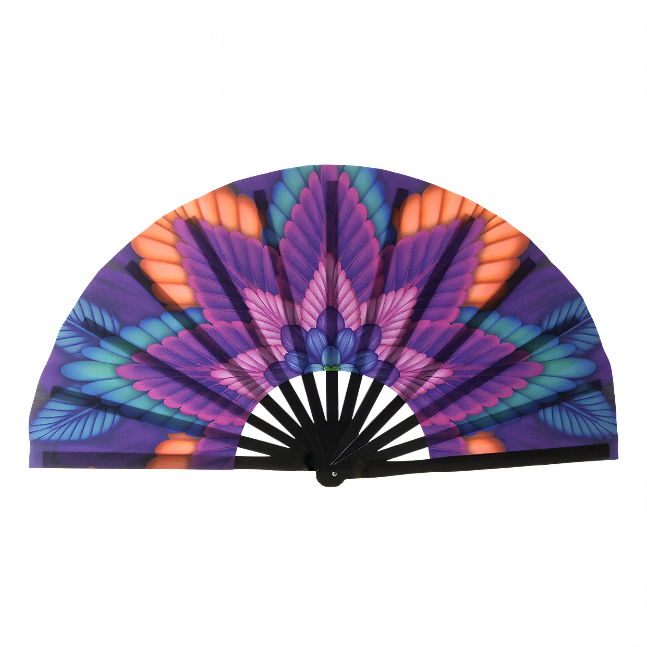 CCOCC Fans for Line Dancing,Thick Bamboo Ribs Dancing Fans That Pop ...