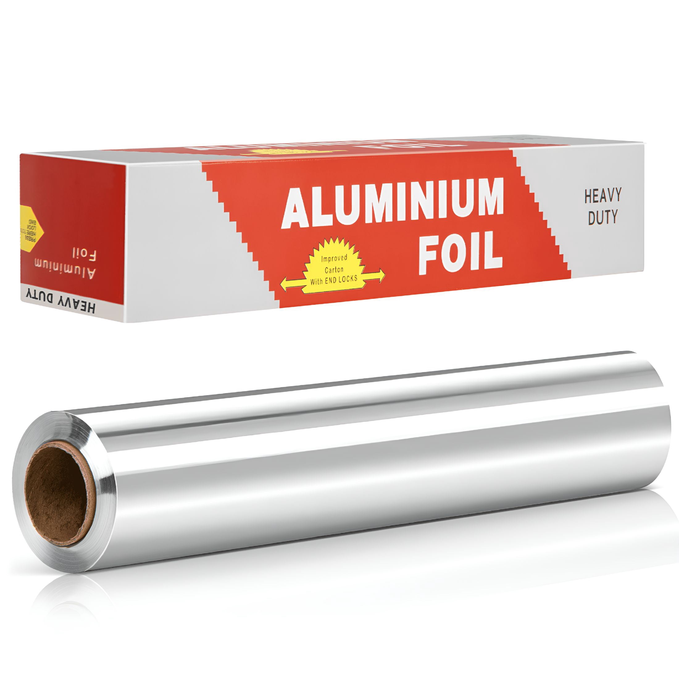 CCOCC Foil Wrap,Strength Aluminum Foil Roll with Serrated Cutter ...