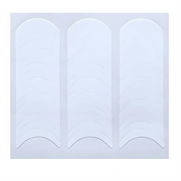 "LEAQU French Nail Art Tips Guide Stickers, PVC Material, Self-Adhesive ...