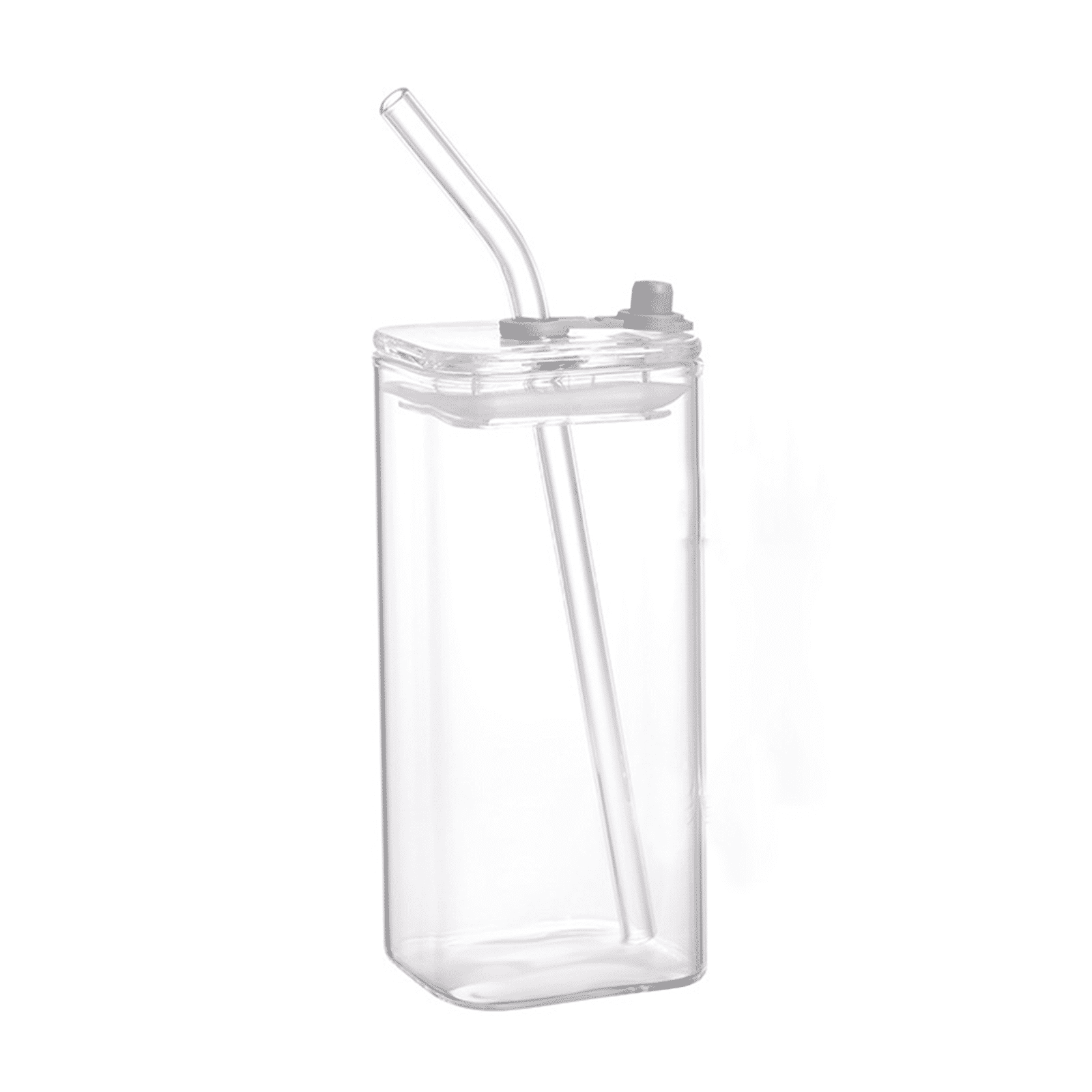 CCOCC Glass Cups,Modern High Borosilicate Iced Coffee Cup,Stylish Glass ...