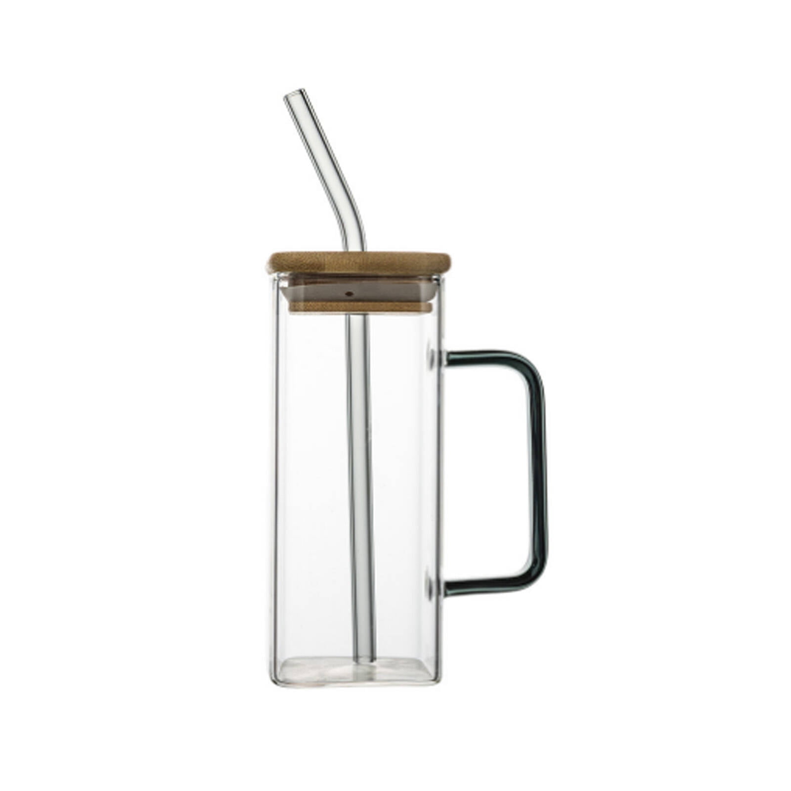 CCOCC Glass Cups,Trendy Iced Coffee Cup,Premium Glass Coffee Cups with ...