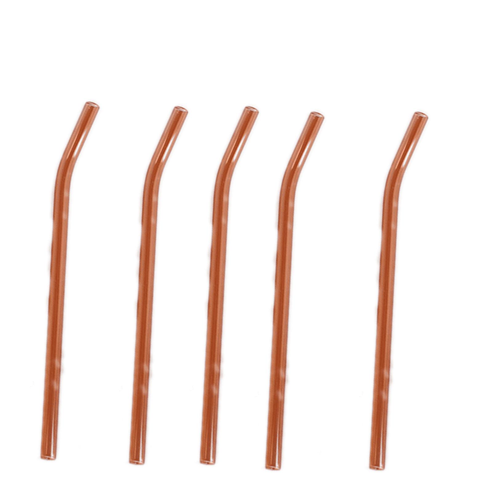 CCOCC Glass Straws,Premium Borosilicate Glass Shatter-Resistant,Soft ...