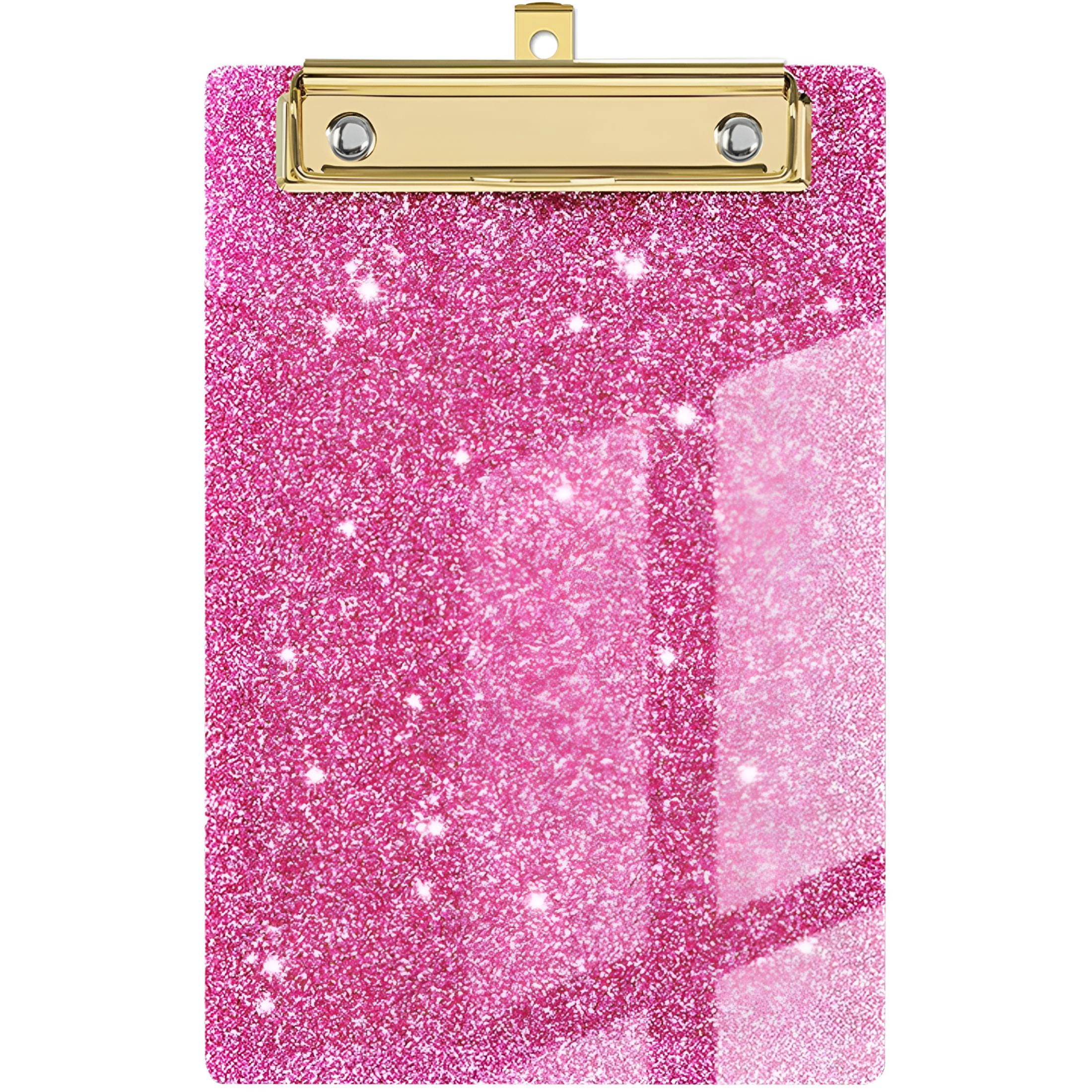 CCOCC Glitter Clipboard,Clip Board,Fashion Glitter Clip Board with Low ...