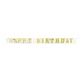 CCOCC Gold Happy Birthday Foil Fringe Party Banner, birthday door ...