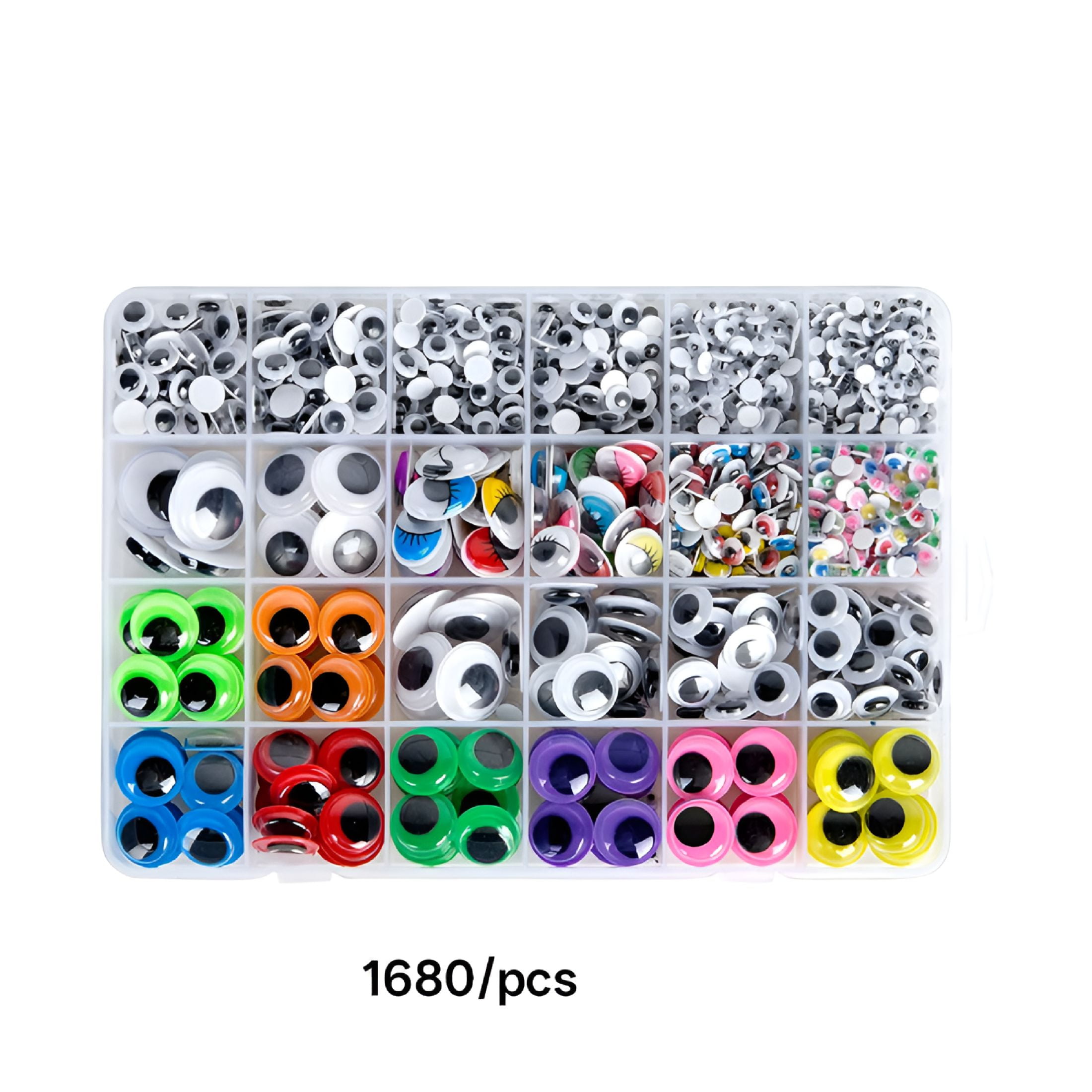 CCOCC Googly Wiggle Eyes Self Adhesive,for Craft Sticker Eyes Multi ...
