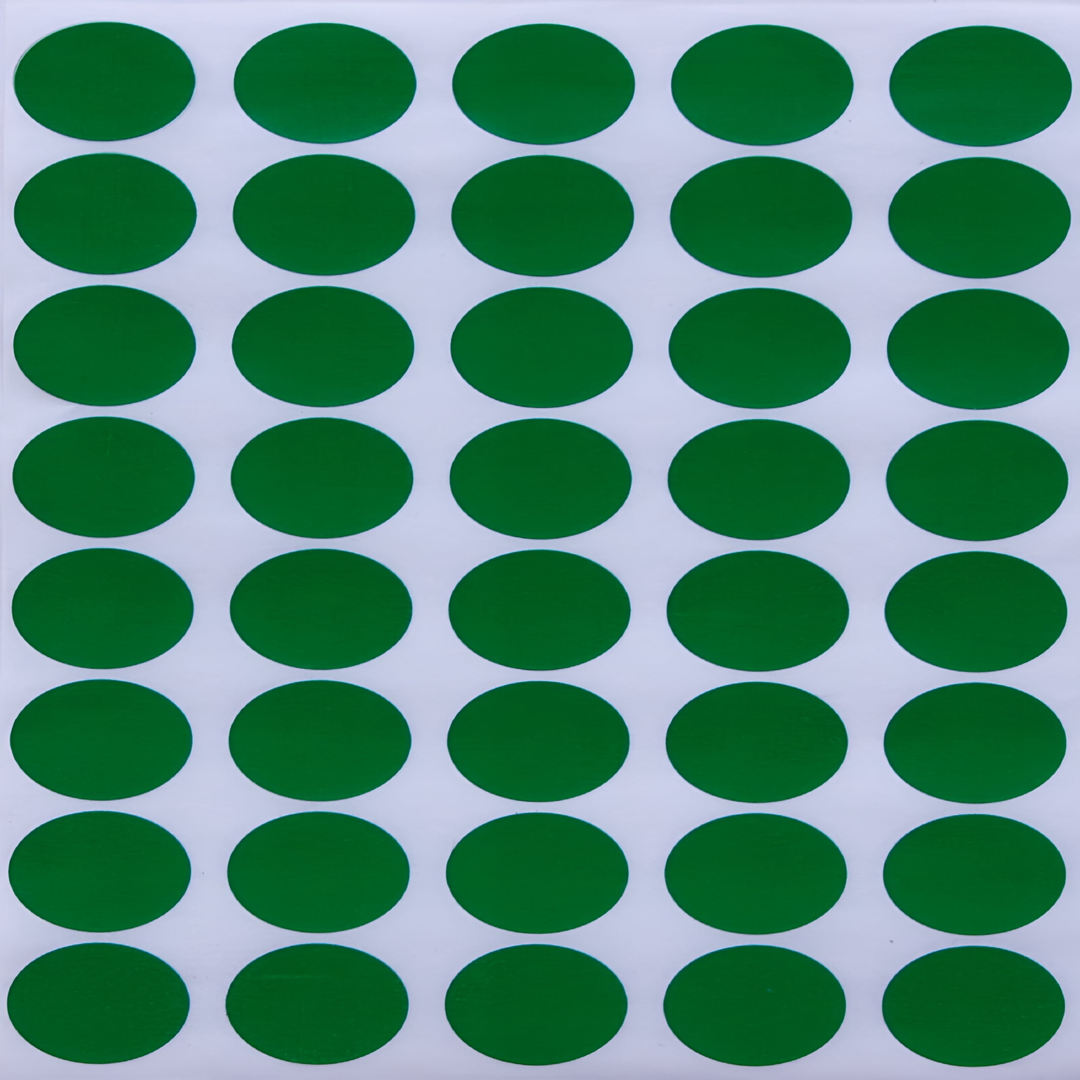 CCOCC Green Round Sticker Dot Labels 19mm 3/4 inch - Green - 600 Pack ...