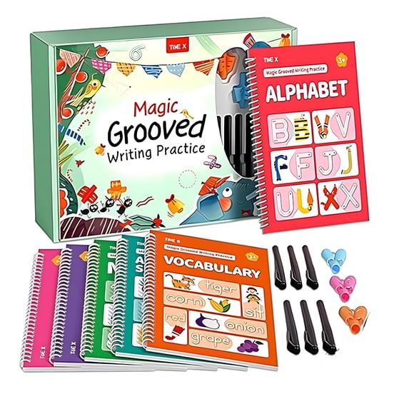CCOCC Grooved Writing Practice Books Reusable Handwriting Practice ...