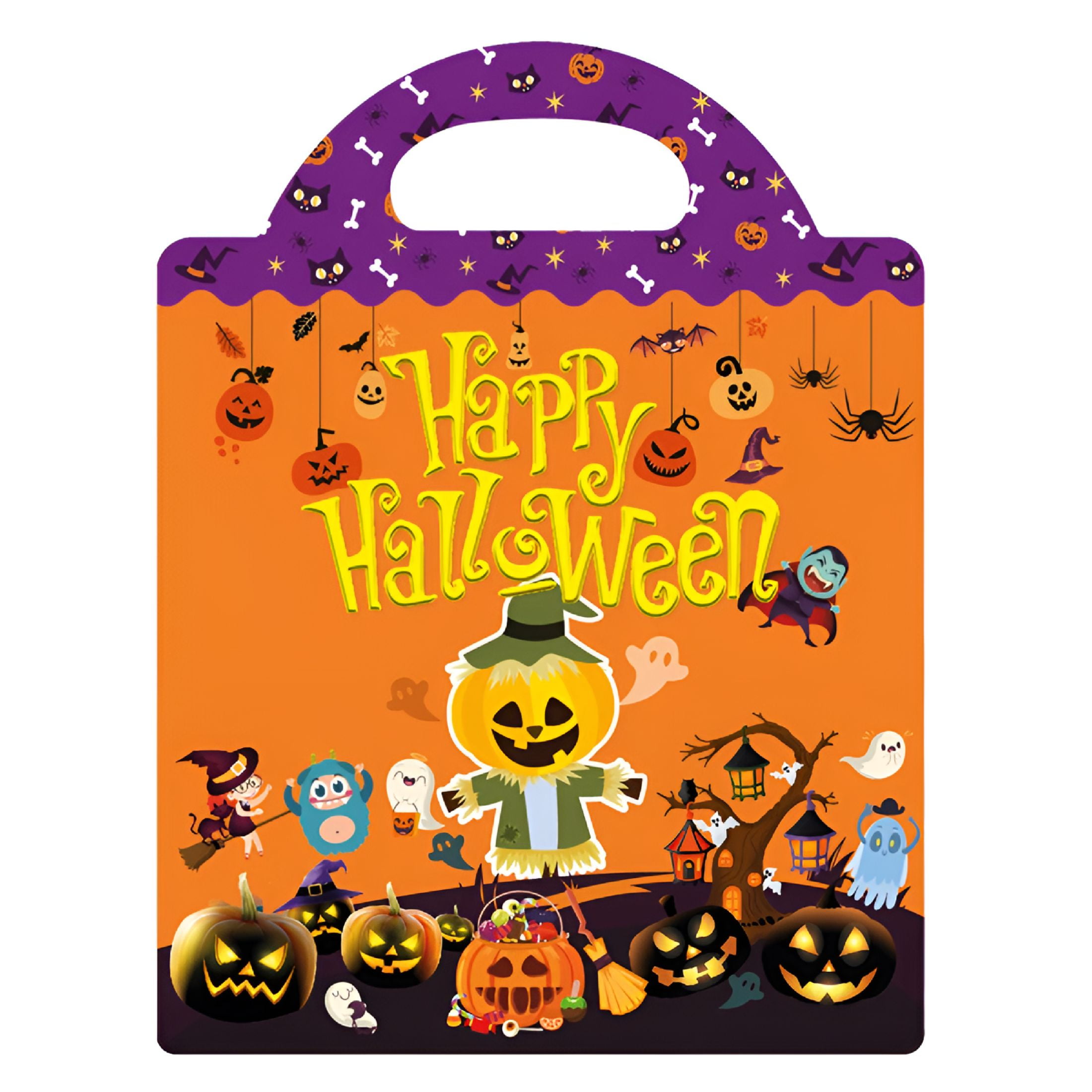 CCOCC Halloween Reusable Sticker Books for Kids Age 2-4 Activity Book ...