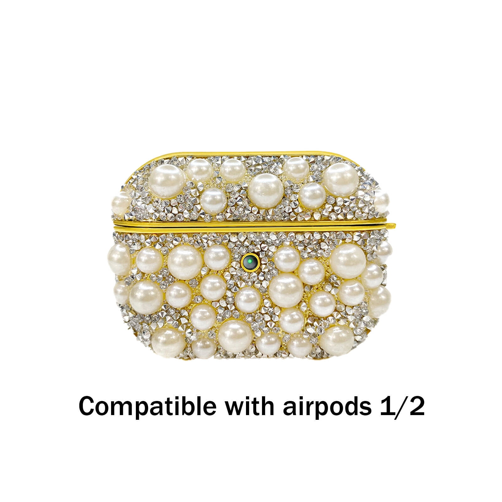 CCOCC Headphone Case,Luxurious Pearl and Diamond Decoration Compatible ...