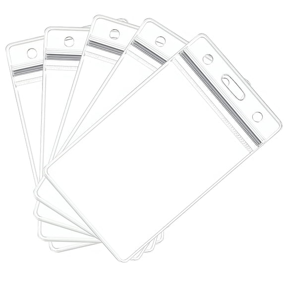 CCOCC Id Card Holders Resealable Pvc Id Card Holders - Clear Vinyl ...