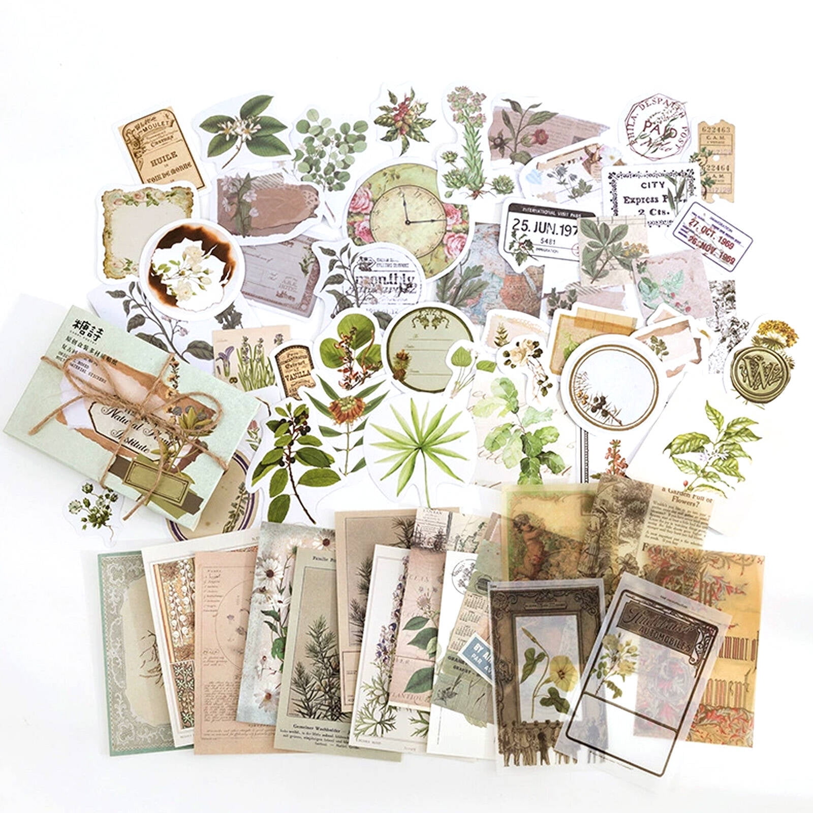 CCOCC Junk Journal Supplies,Collage Stickers Journaling Stickers ...
