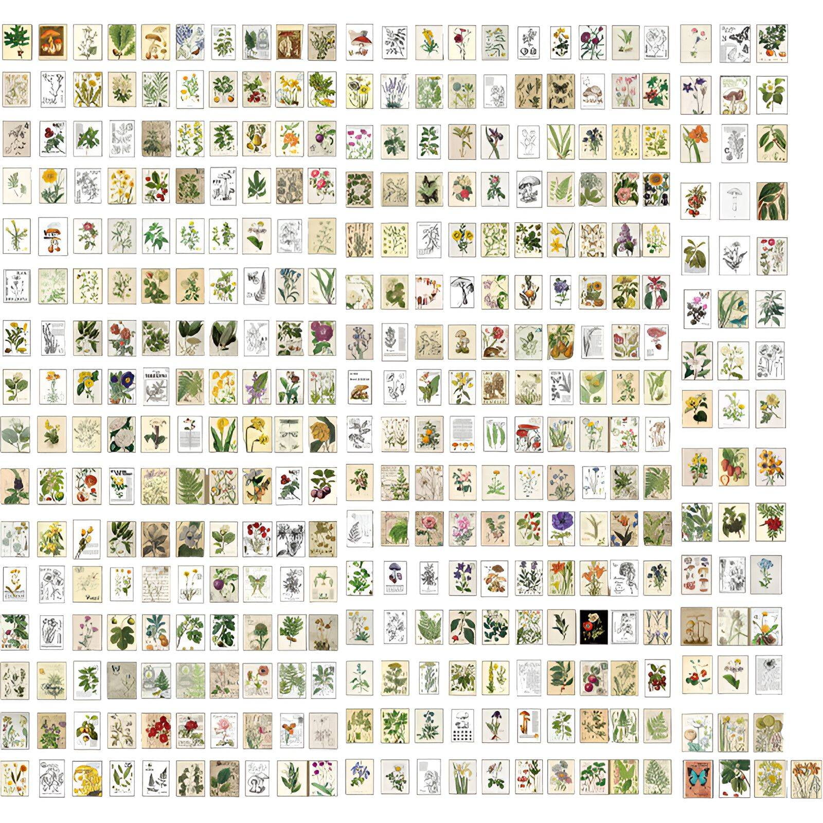 CCOCC Junk Journal Supplies,Sulfuric Acid Paper Junk Journal Stickers ...