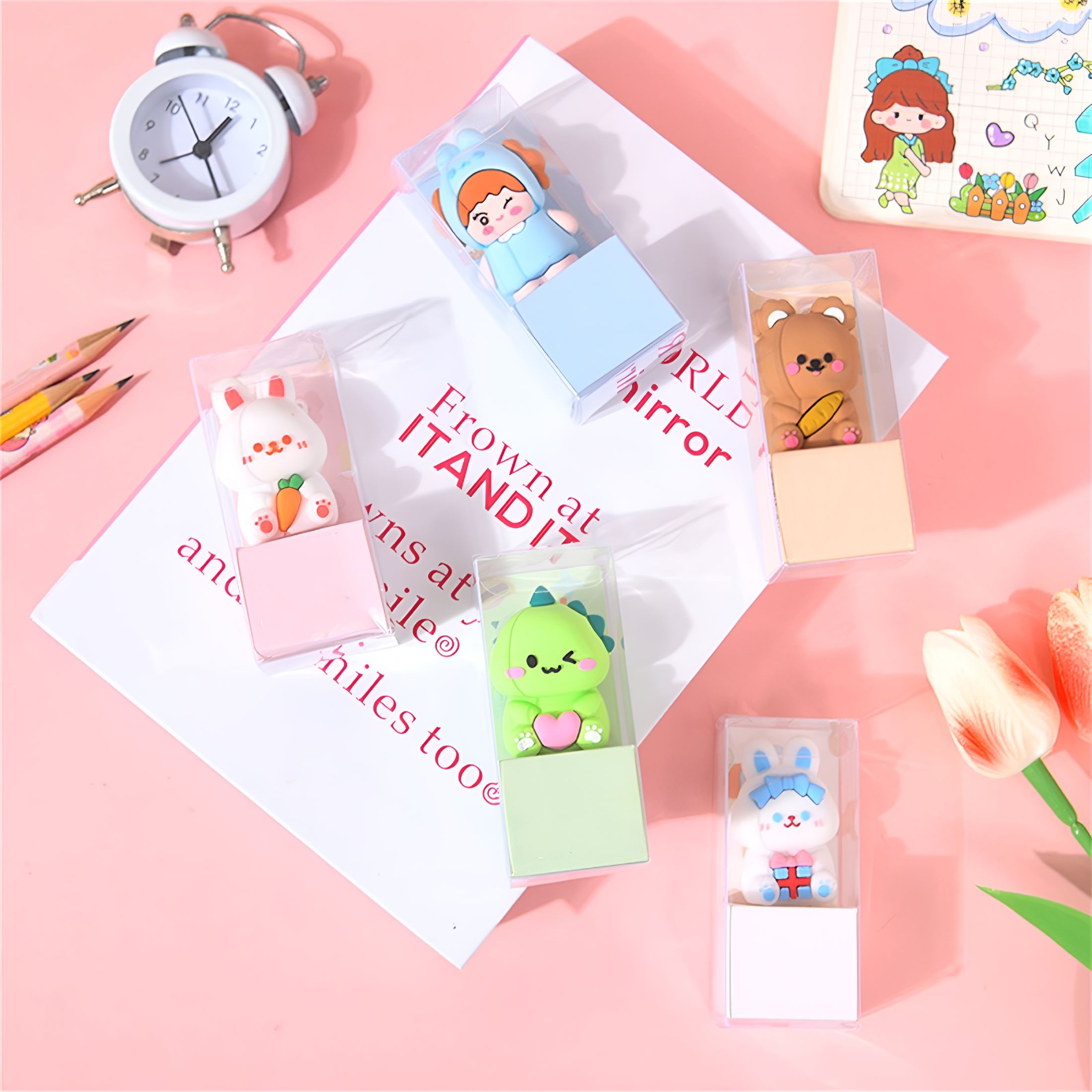 CCOCC Mini Pen Cutter Cute Pencil Sharpener Small Animal Pencil ...