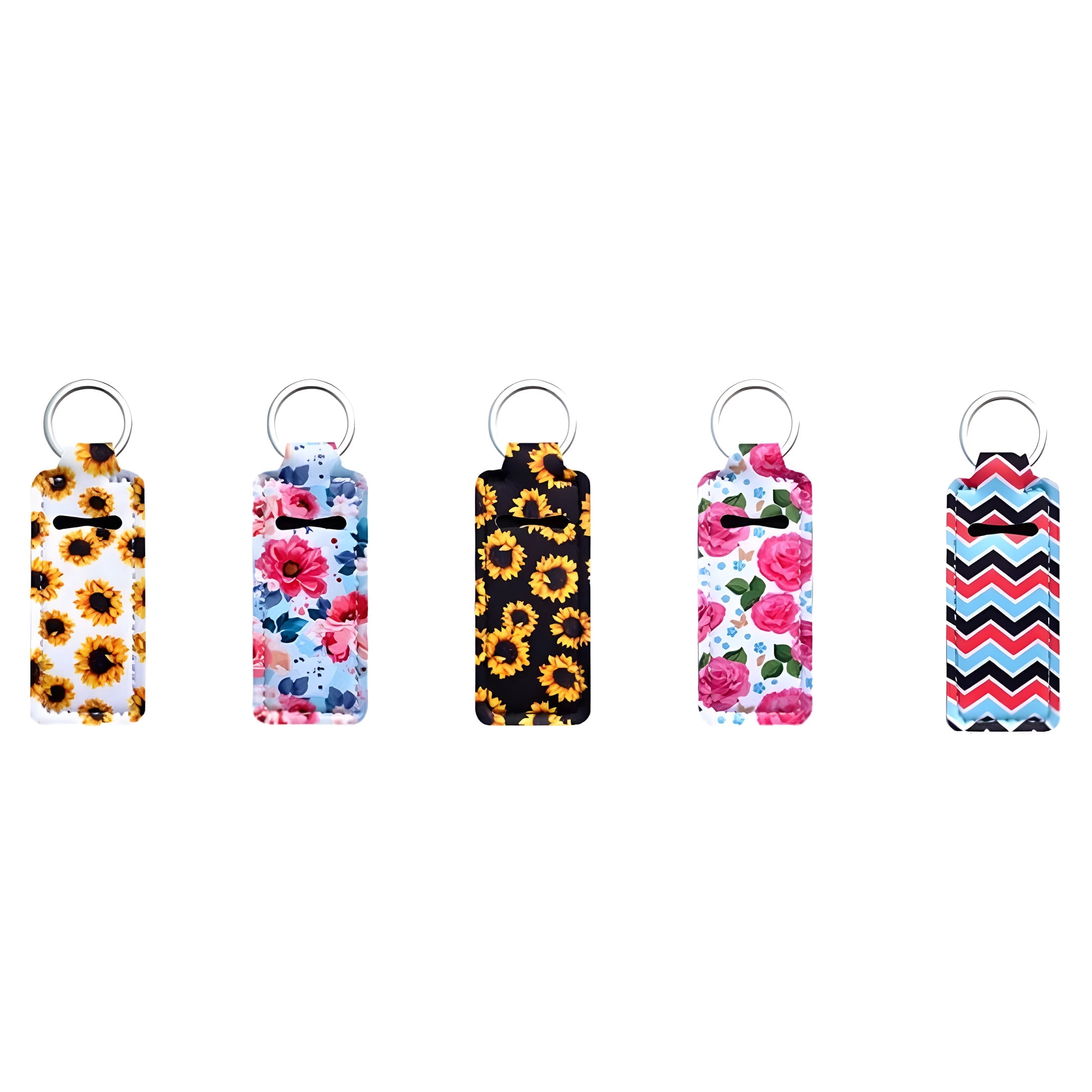 CCOCC 5 Pcs Key Chain,Holder Key Ring for Chapstick,Portable Keychain ...