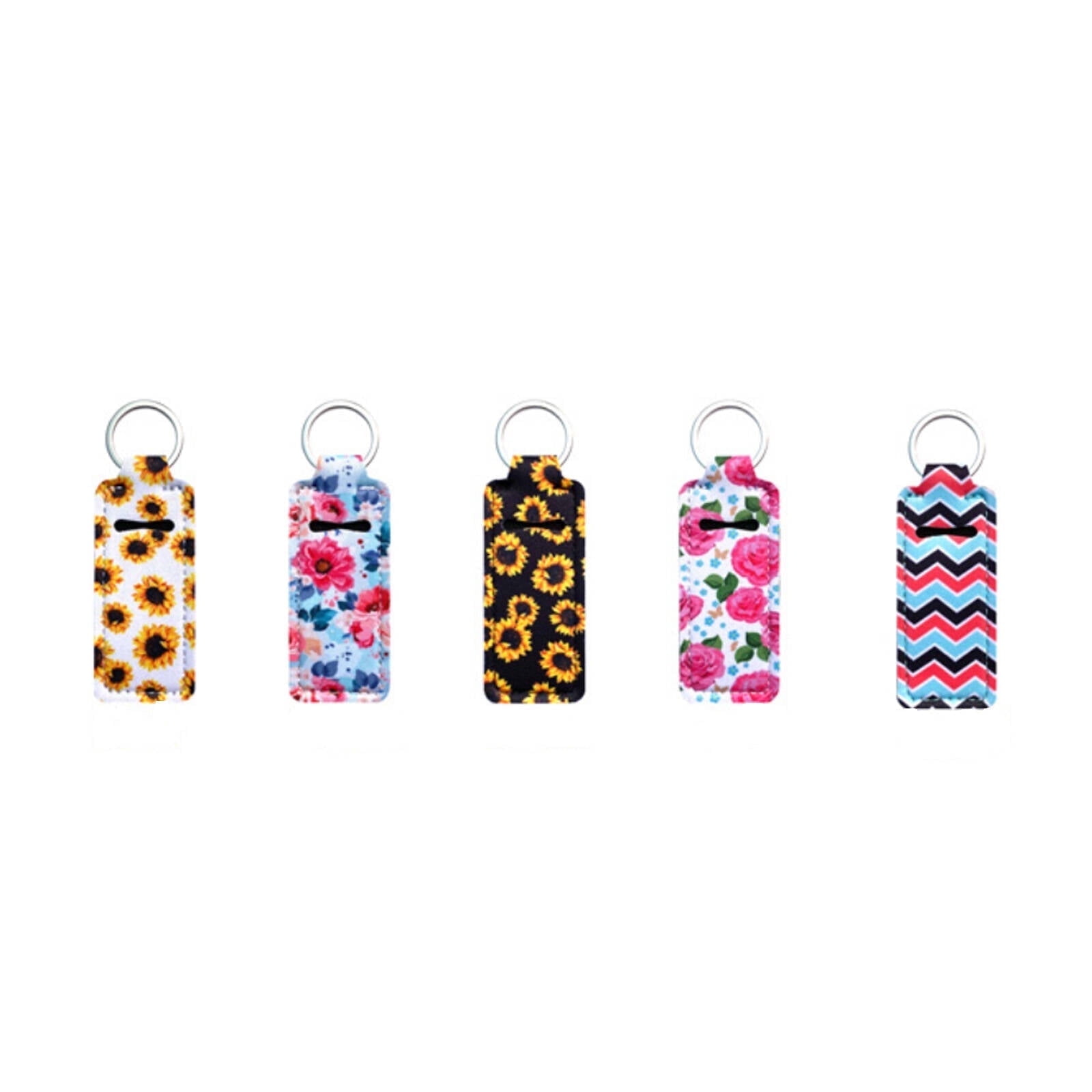 CCOCC 5 Pcs Key Chain,Holder Key Ring for Chapstick,Portable Keychain ...