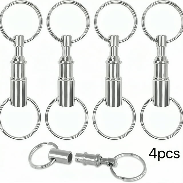 CCOCC Key Chain,Quick Release Keychain With Dual-Ring Key Holder ...