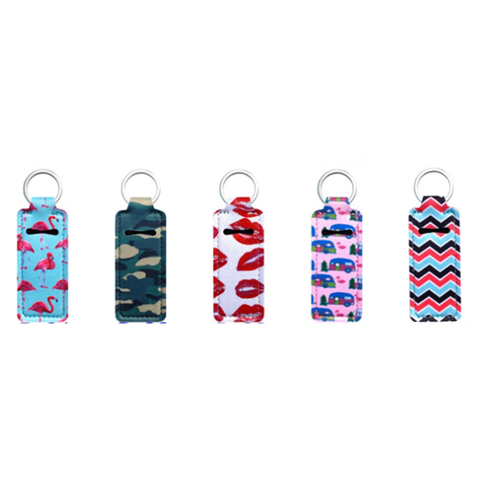 CCOCC Key Chain,Unique Chapstick Holder Key Ring,Rubber Keychain ...