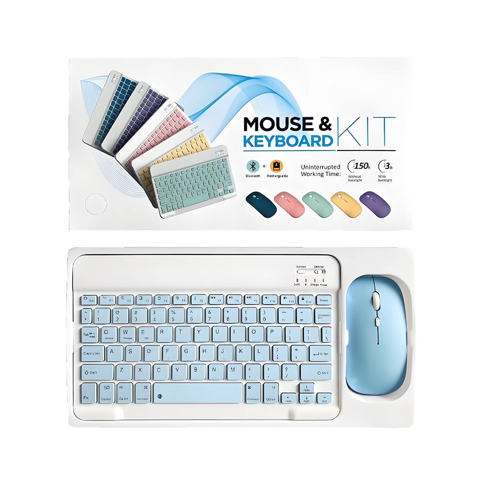 CCOCC Keyboard Bluetooth Low Key Travel Design Mini Keyboard Custom ...