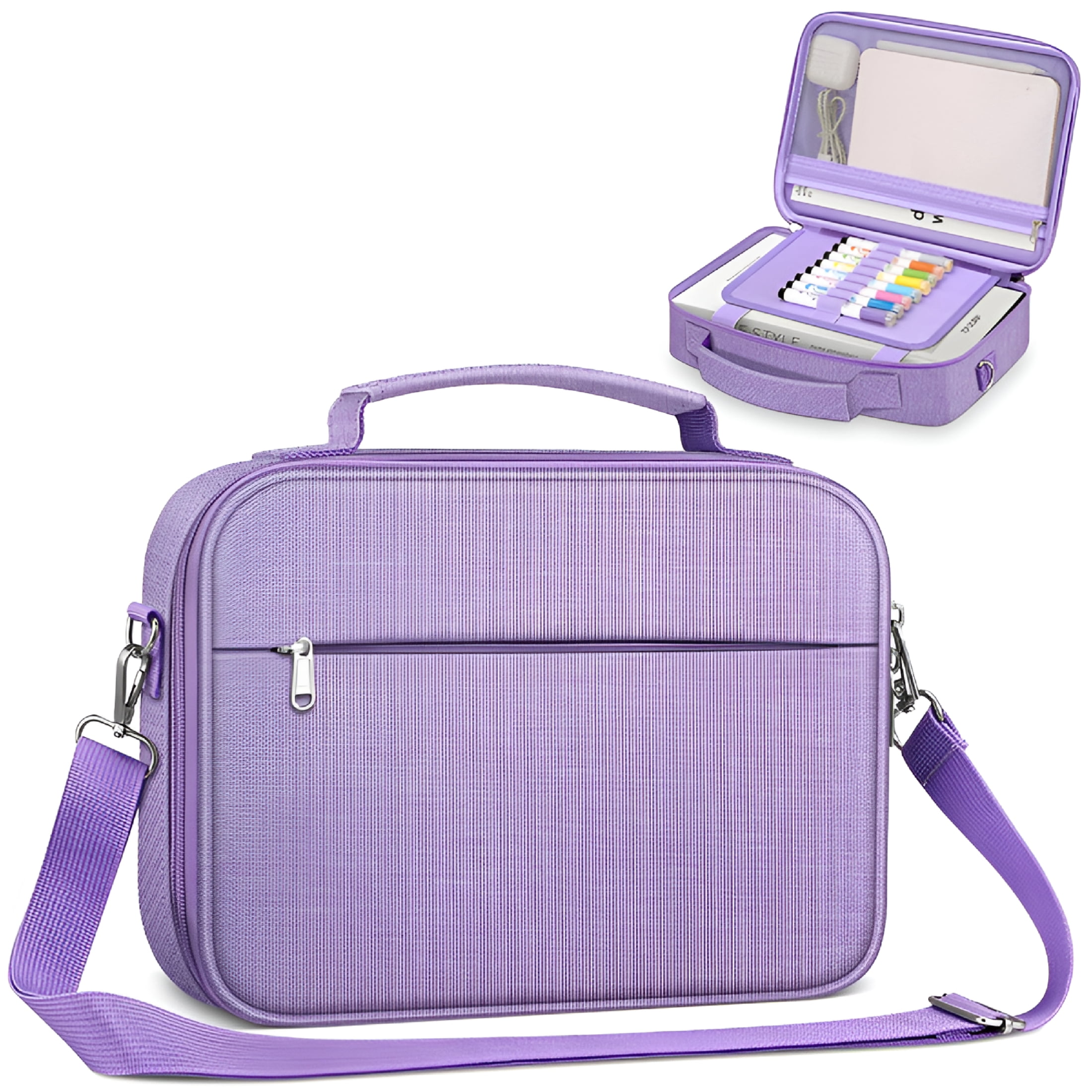 CCOCC Large Bible Cover with Shoulder Strap, Durable Carrying Case for ...