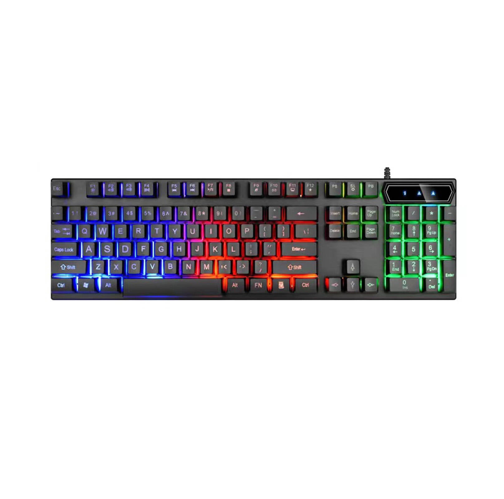 CCOCC Led Keyboard Exquisite Keyboard Appearance Light Up Keyboard One ...
