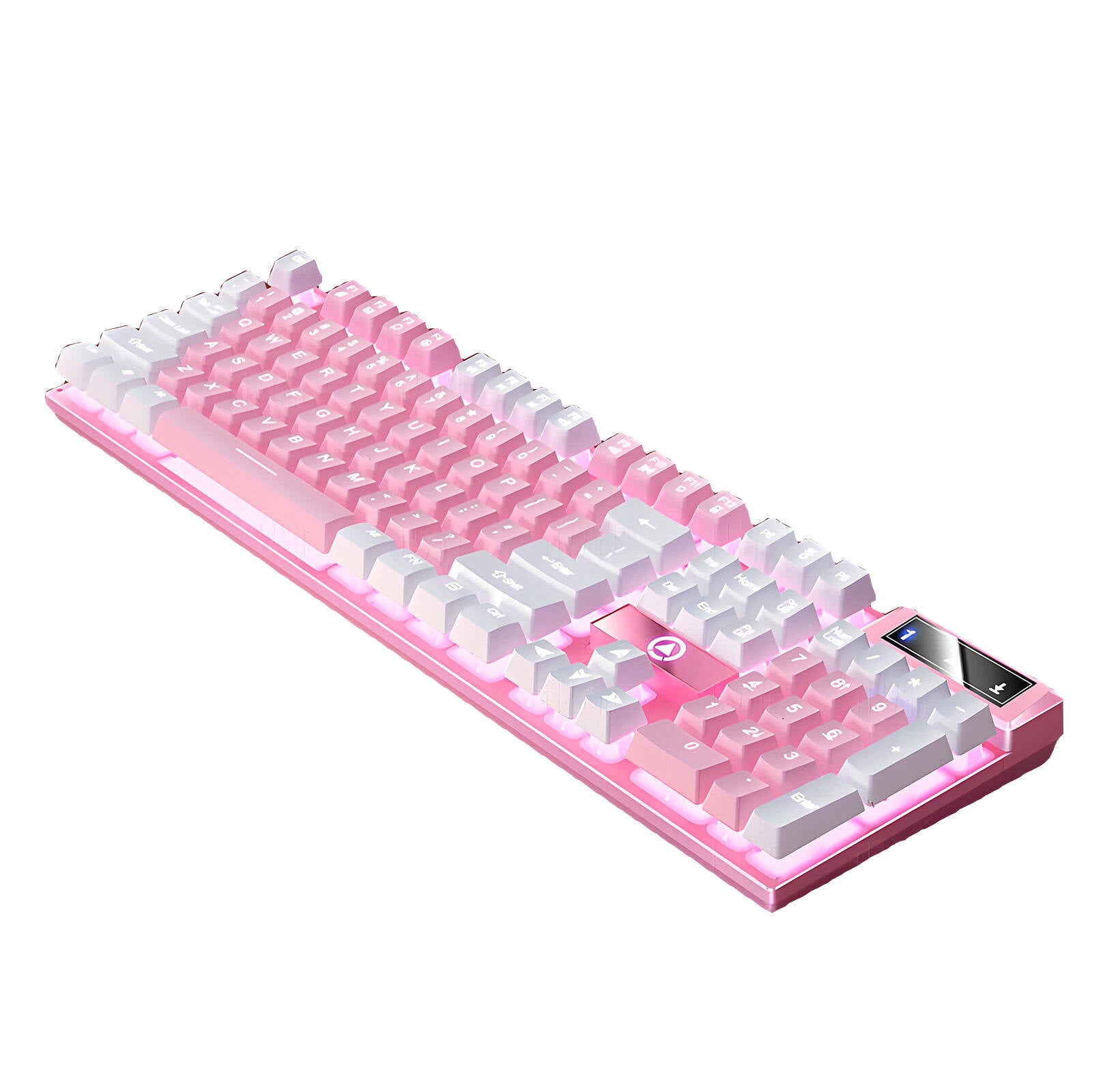 CCOCC Light Up Keyboard High-Precision Operation Experience Purple ...