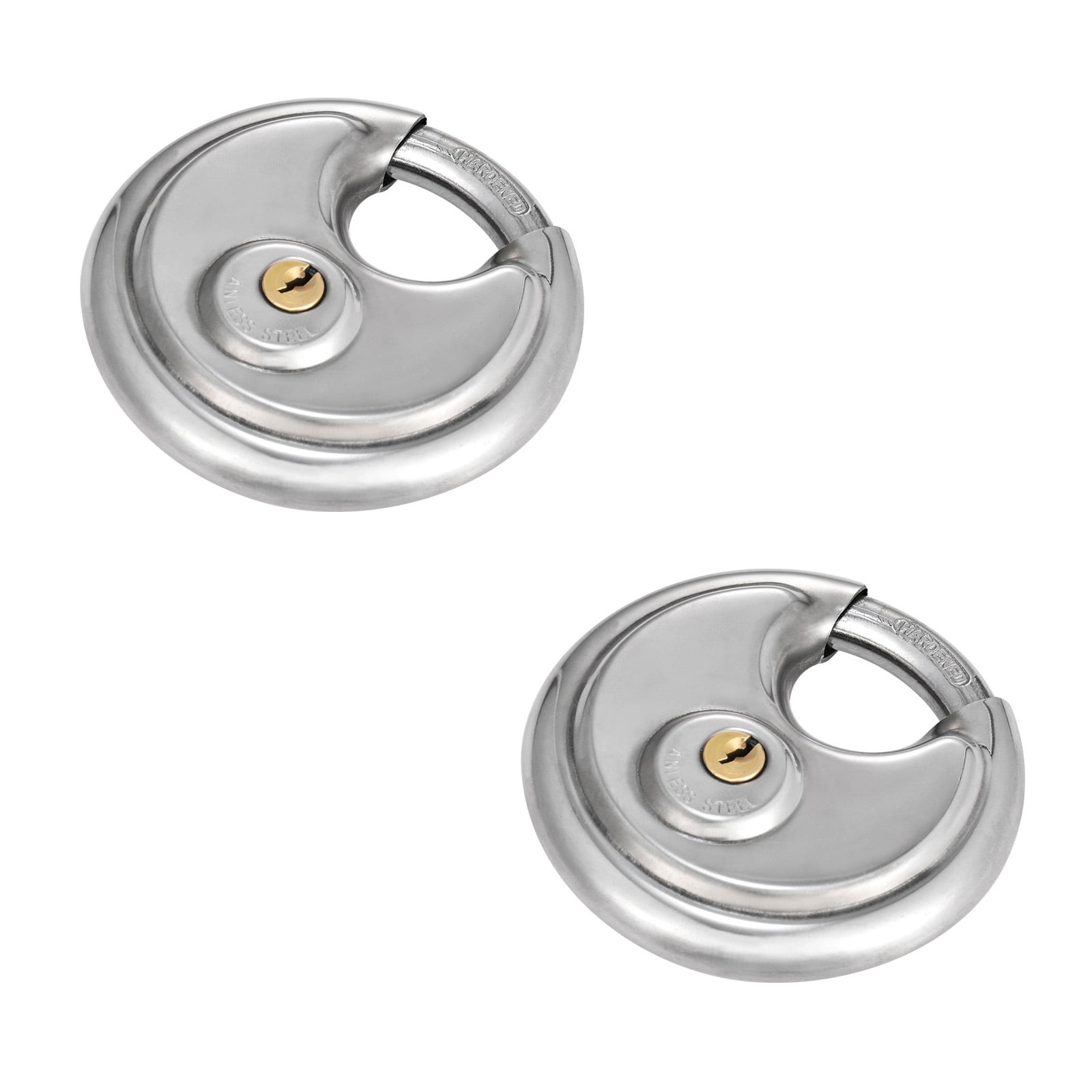 CCOCC Lock,Stainless Steel Disc Padlock,Exquisite Craftsmanship Padlock ...