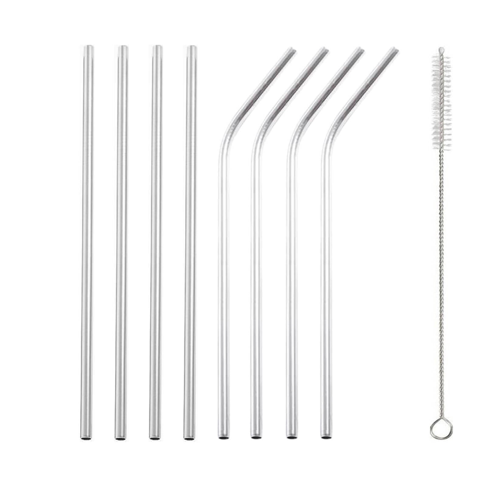 CCOCC Metal Straws Reusable,Stylish Eco-Friendly Stainless Steel Straws ...