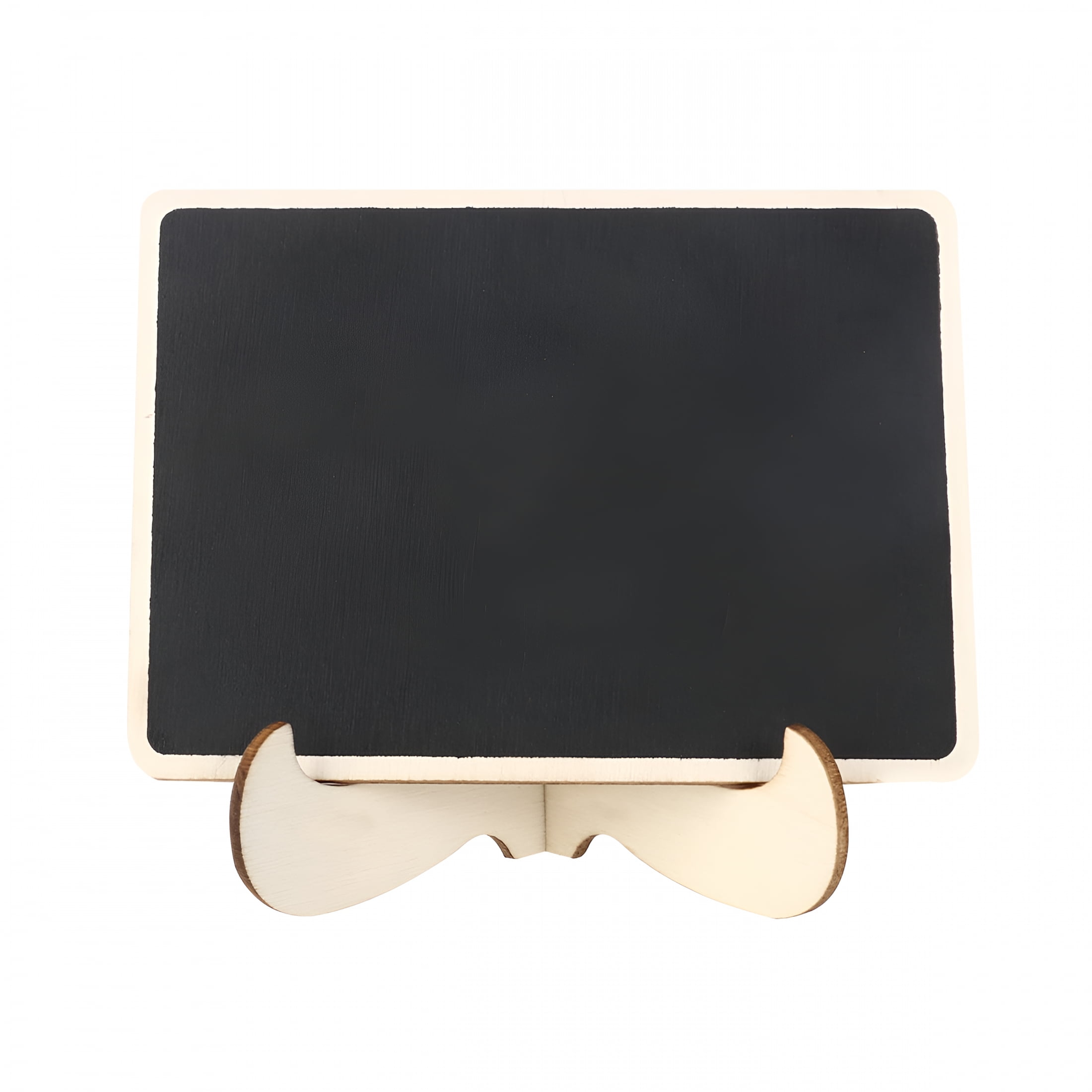 CCOCC Mini Blackboard Sign Mini Wooden Chalkboard Easel with Stand for ...