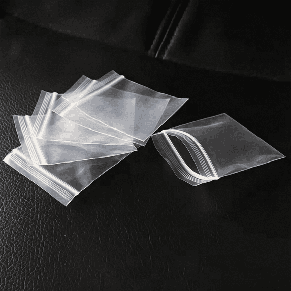 CCOCC Mini Plastic Bags,400Pcs 2" X 2" Transparent Reusable Zipper ...