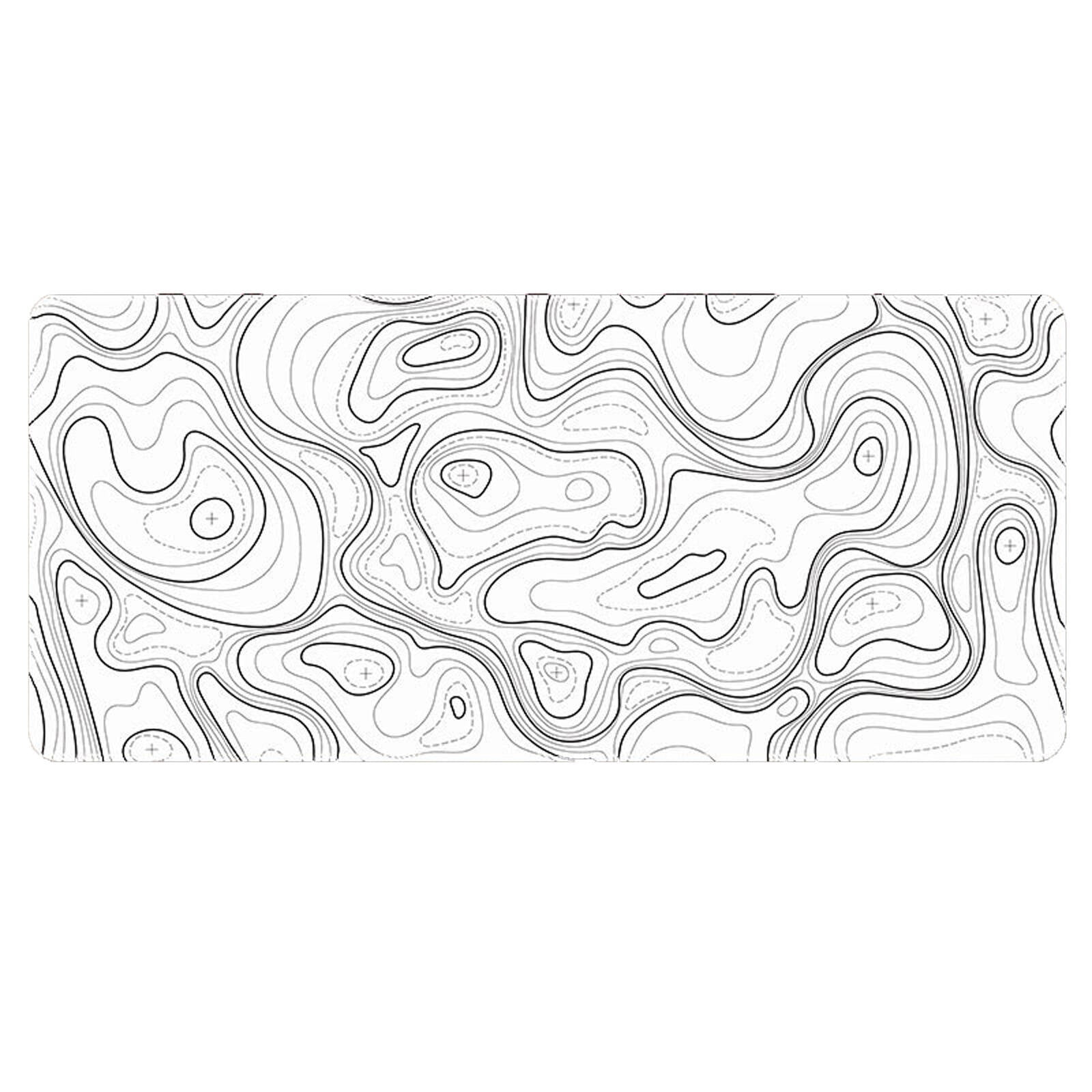 CCOCC Mouse Pad Extended Workspace Area Gaming Mouse Pad Smooth Fabric ...