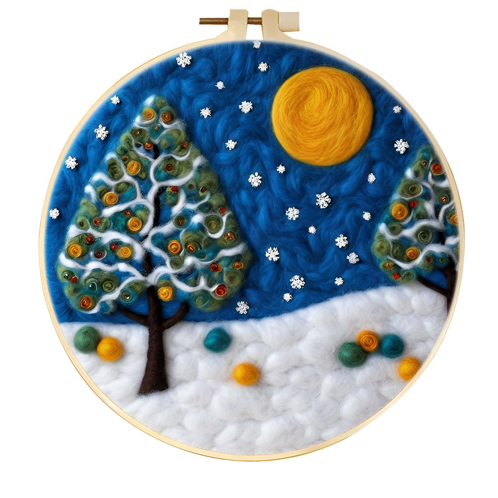 CCOCC Needle Felting Kit,Lively Cartoon Display Needle Felting Kit ...