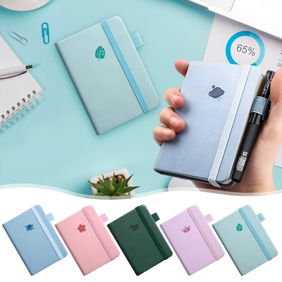 CCOCC Notebooks for Work, Small Notebook Portable Notepad Thickened ...