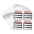 CCOCC Oil Change Reminder Stickers, 40PCS 2x2 Inch Oil Change Reminder ...