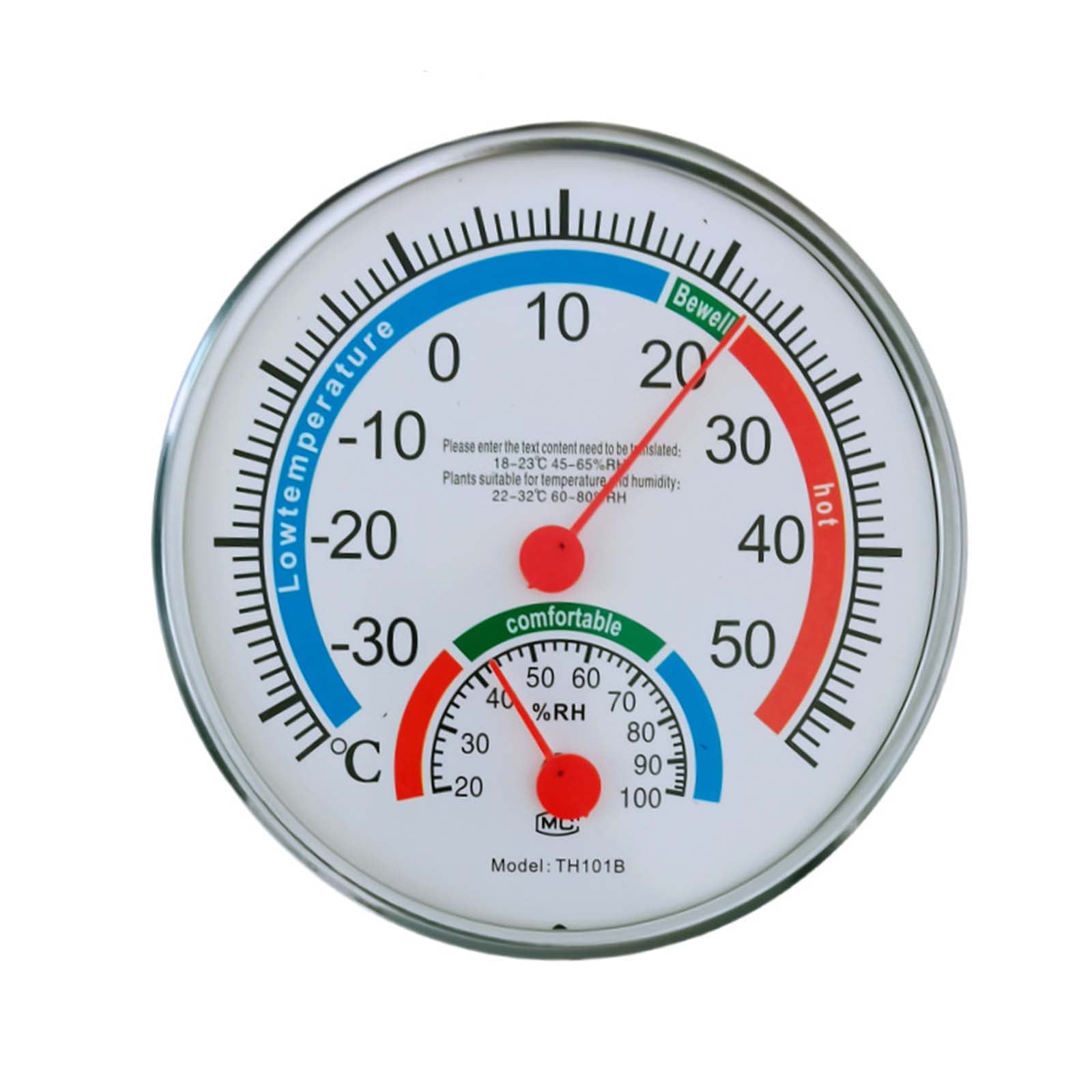 CCOCC Outdoor Thermometer,Classic Hygrometer,ABS Plastic Material ...