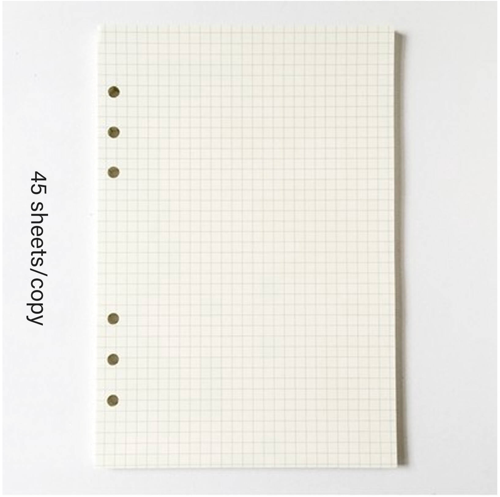 CCOCC Paper Premium A5 Paper,Efficient A5 Binder,Recyclable Loose Leaf ...