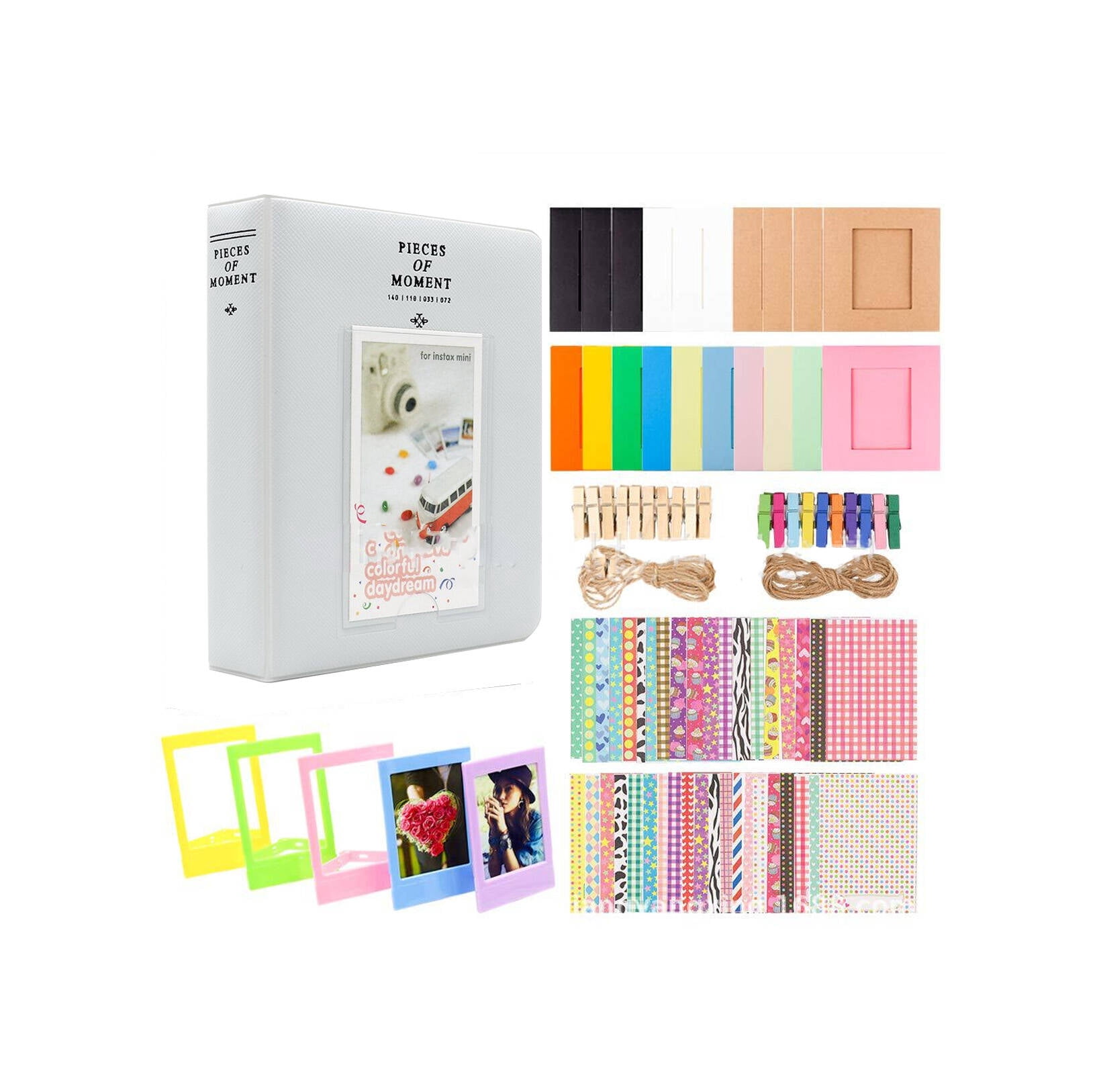 CCOCC Photo Album Compact Mini Photo Albums for Instant Camera Prints ...