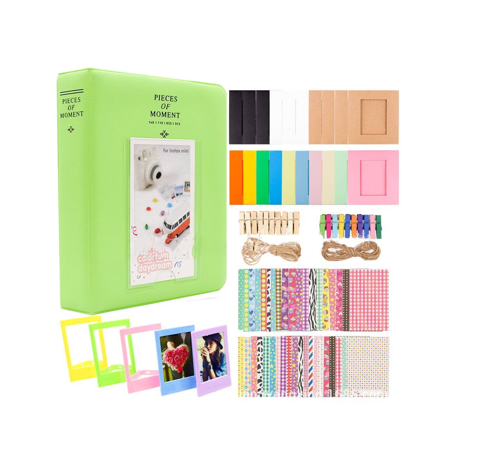 CCOCC Photo Album Fun Mini Photo Albums for Polaroid Photos,Lightweight ...