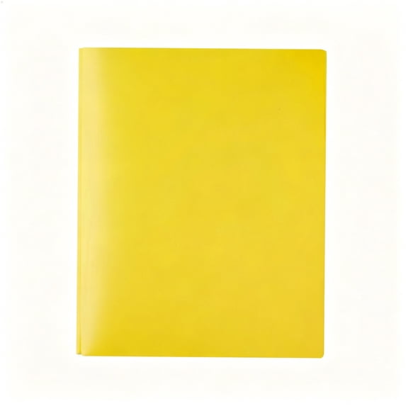 CCOCC Plastic Pocket Folders,Project Folders with 2 Pockets,Poly File ...