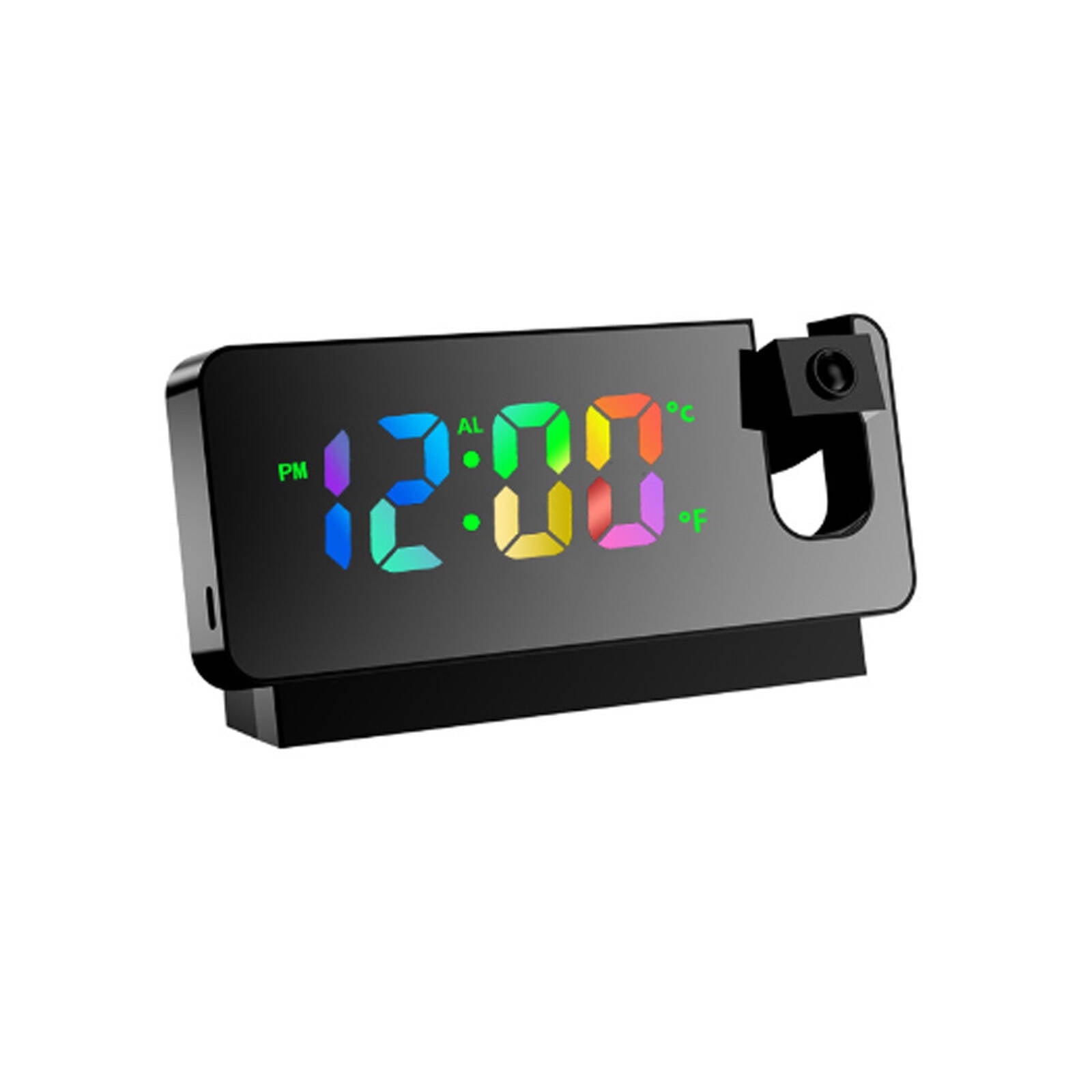 CCOCC Projection Alarm Clock,Adjustable 180° Projection Digital Clock ...