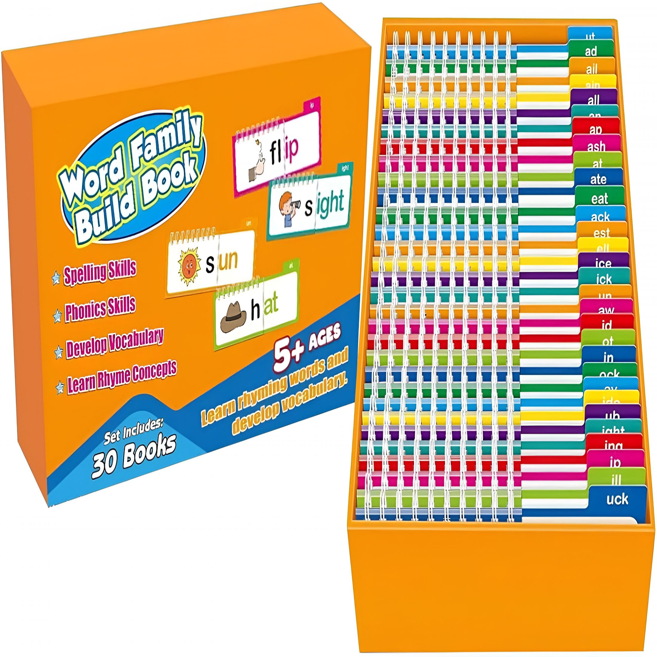 CCOCC Read and Rhyme Flip Books Word Family Flip Books Reading Flip ...