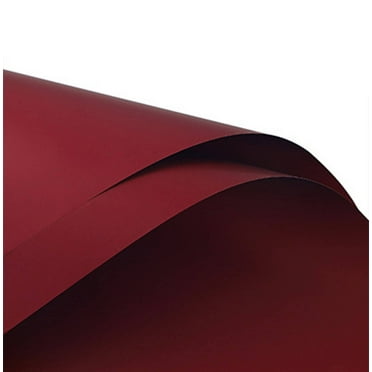 JAM Paper Matte Wrapping Paper, 26.3 Sq ft, Matte Red, Roll 1 Pack ...
