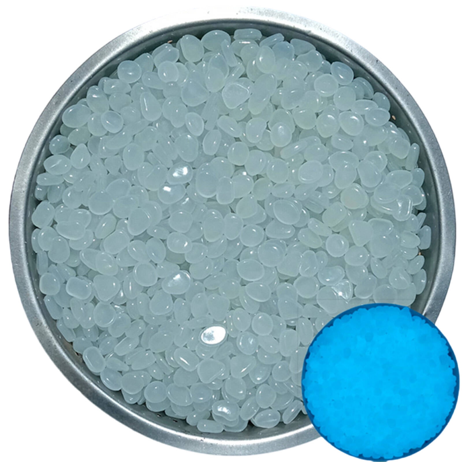 CCOCC Rock,Absorbs Light By Day Pebbles for Indoor Plants,Long-Lasting ...