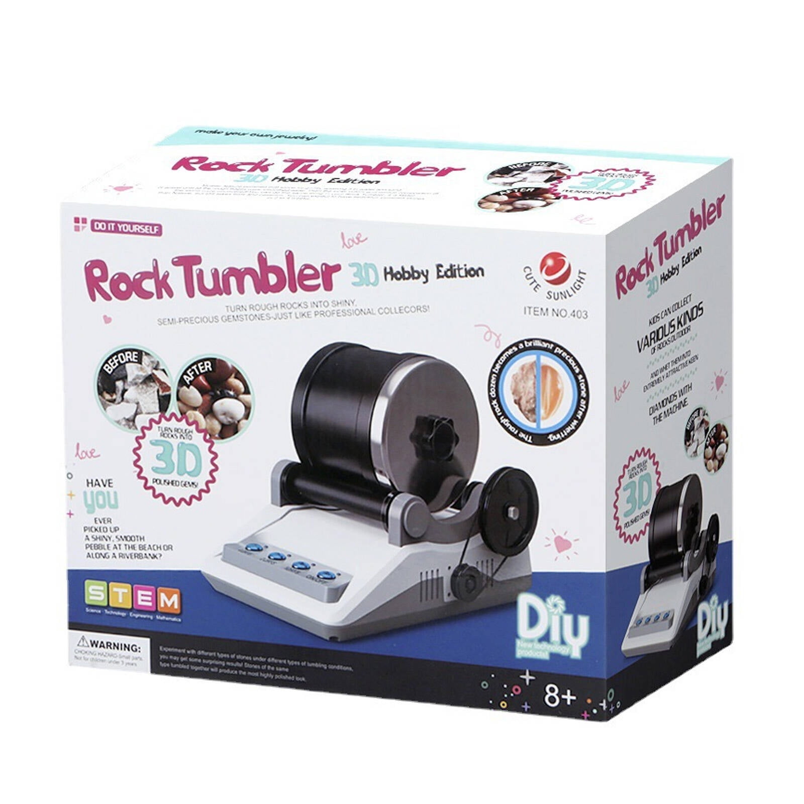 Rock Tumbler Motor