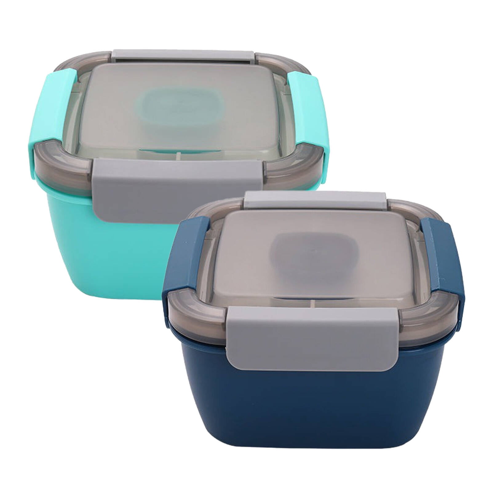 CCOCC Salad Container for Lunch,Smart Separation Design Salad Bowls to ...