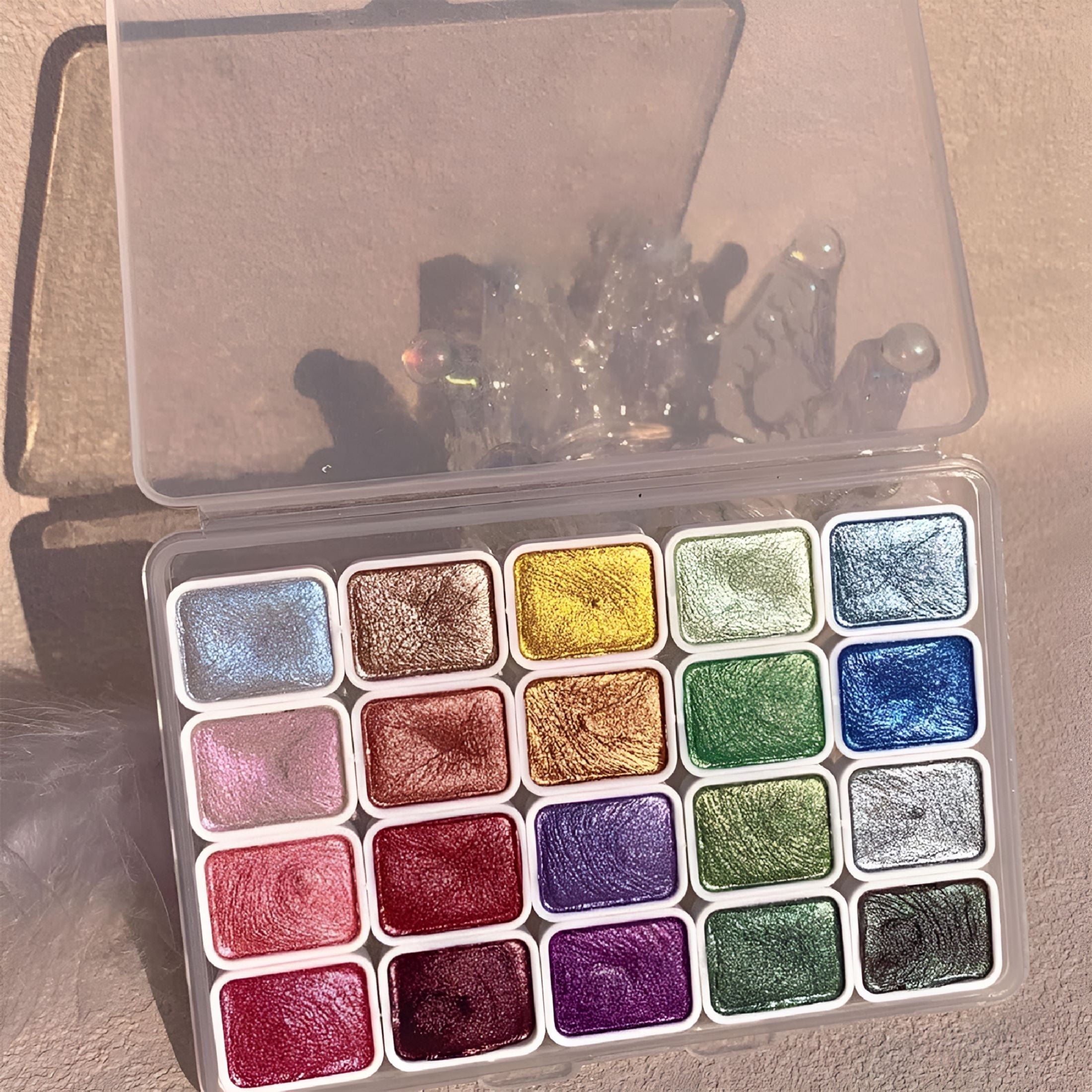 CCOCC Shifting Watercolor Painting Set,Color Shifting Watercolor Paint ...