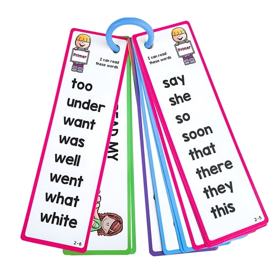 CCOCC Sight Words Flash Cards Kindergarten,220 High Frequency Words ...